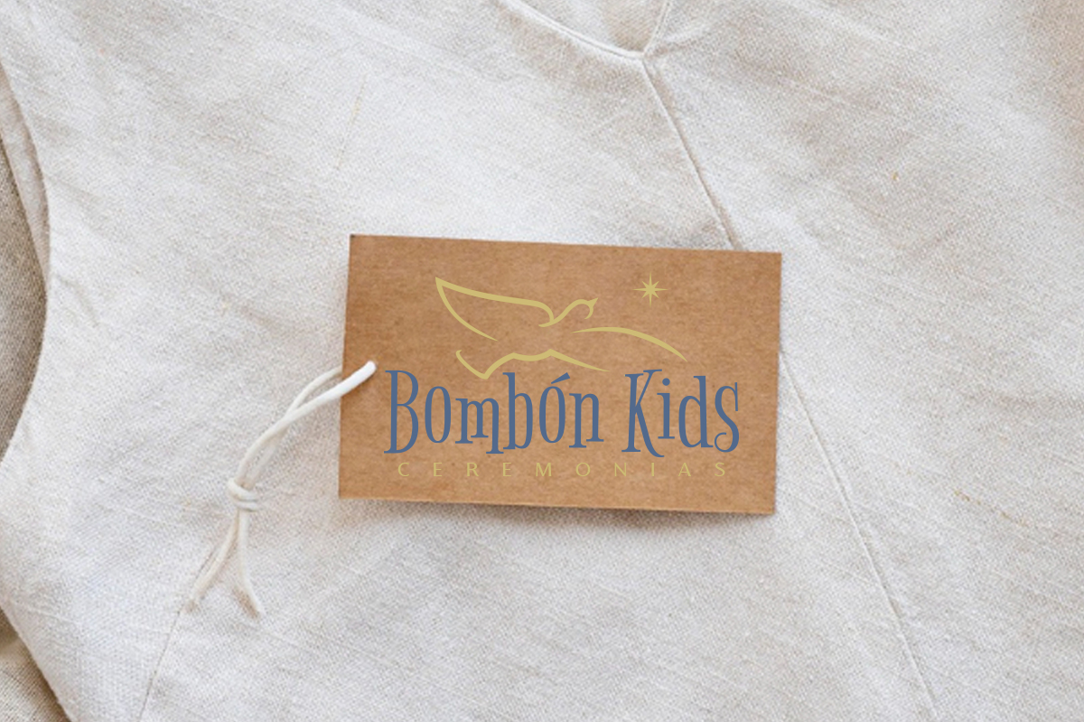 Logotipo de marca Bombón Kids - Klu Marketing